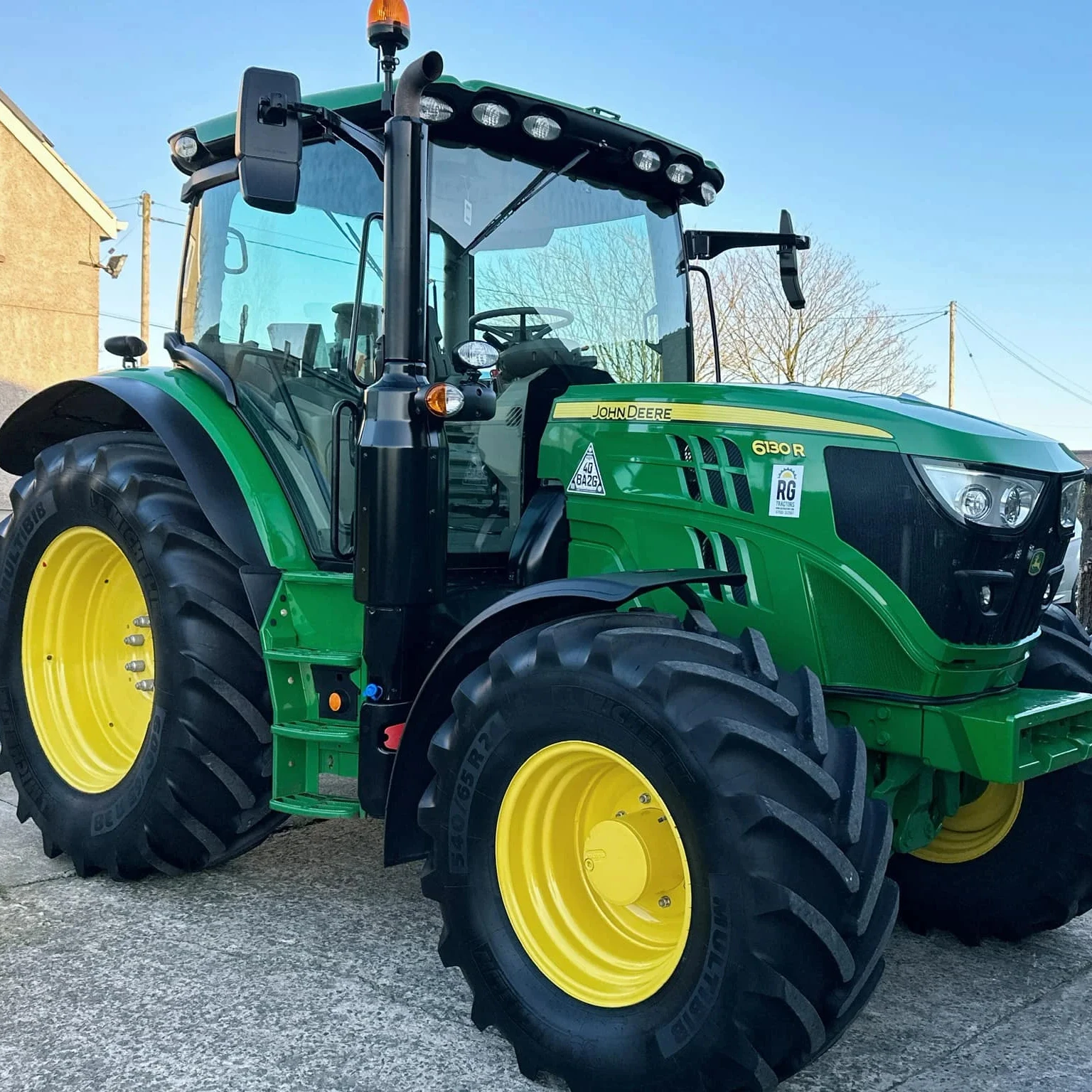 130 Multifunctional Tractor With Ac And Cabin 4x4 Johnn-deere 6130r ...