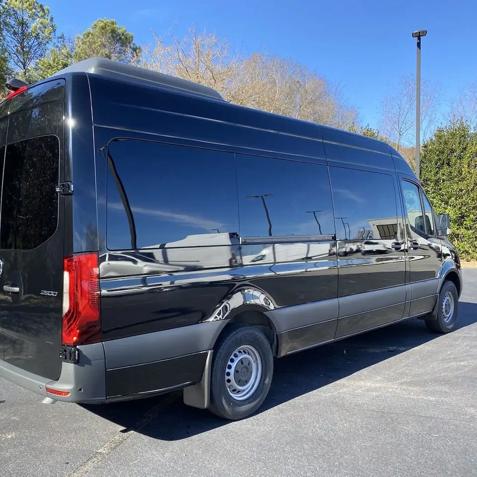Fairly Used Sprinter Passenger Van 2500 High Roof I4 Diesel Doorstep ...