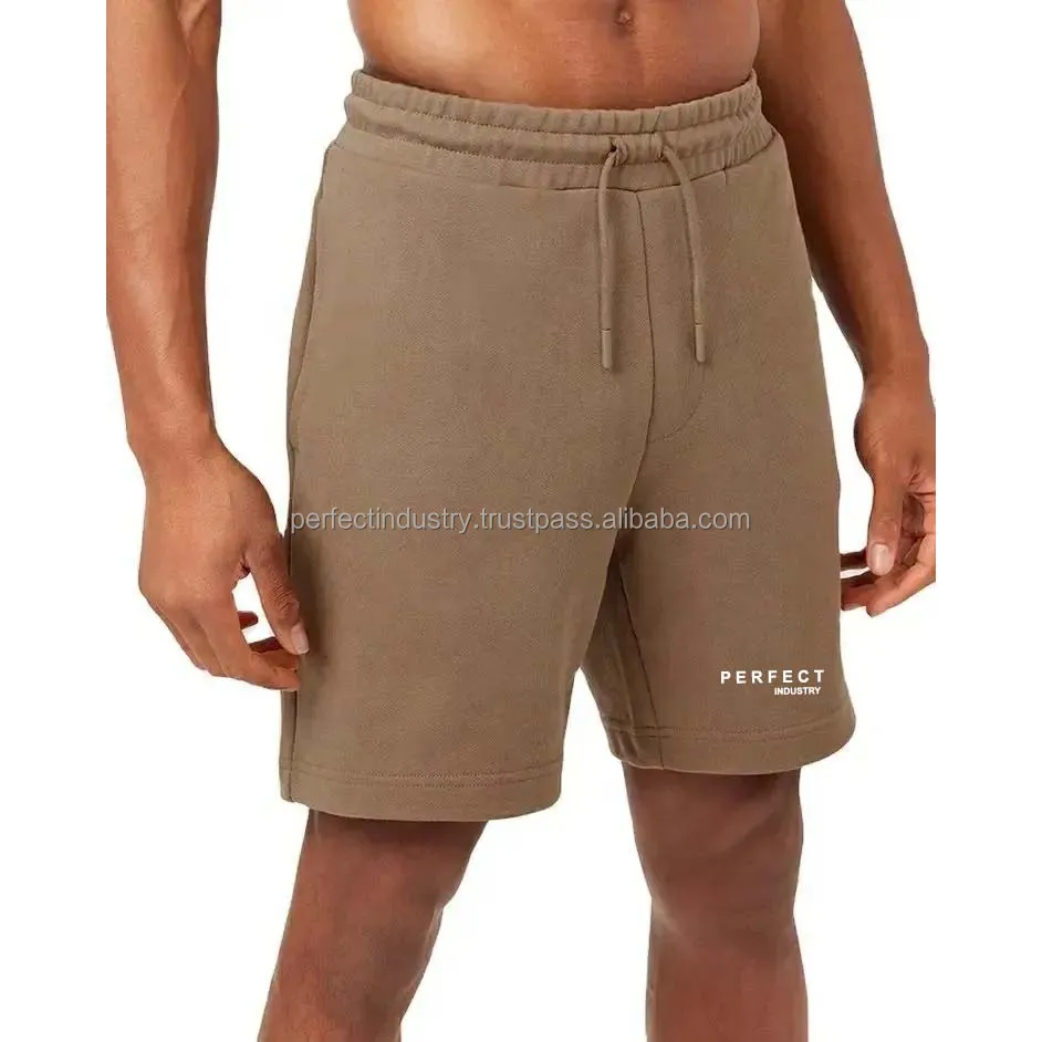 Wholesale 2024 Heavyweight 100% Cotton Gym Shorts Sports Cotton French ...