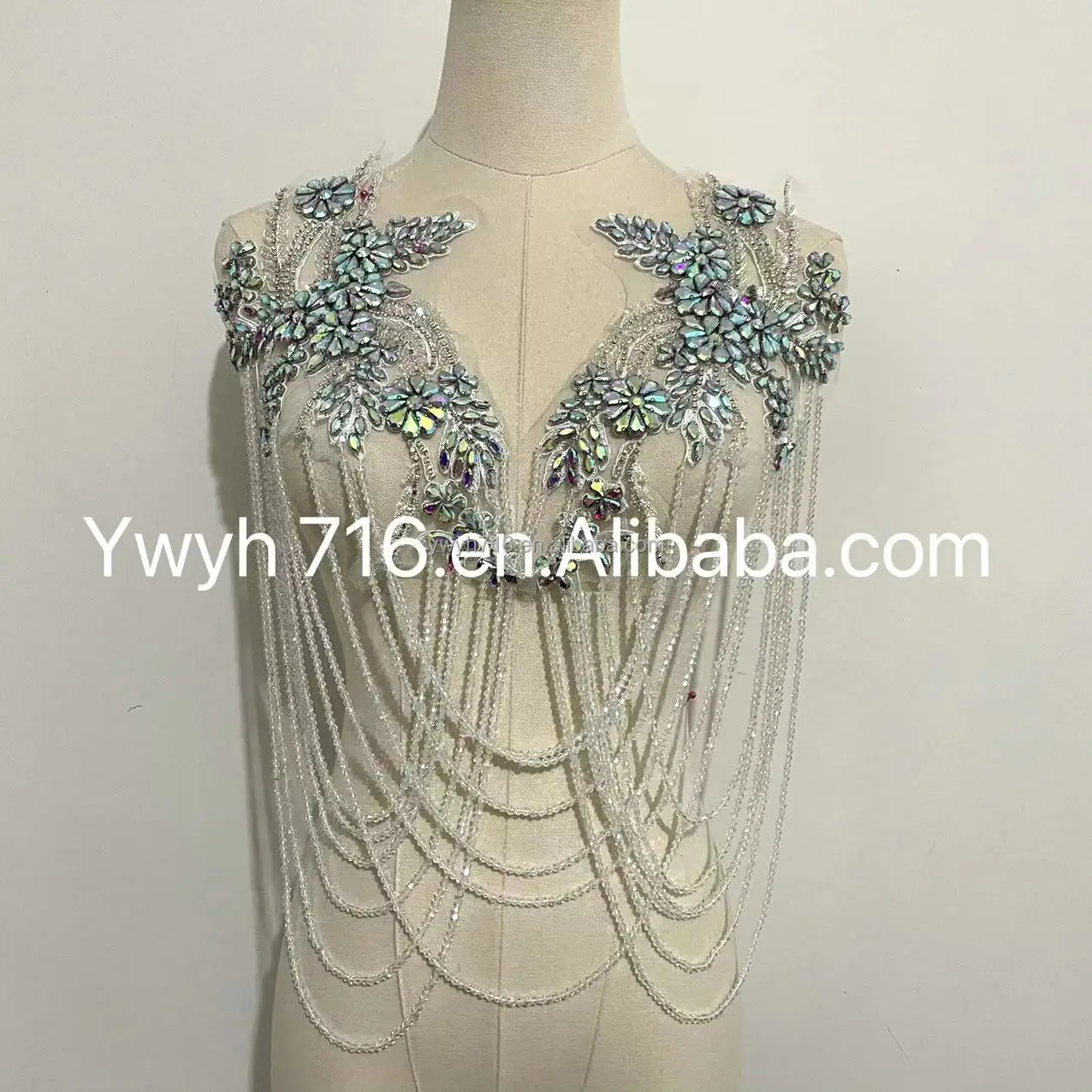 Rhinestone Bodice Appliques - Perfect for Wedding Parties