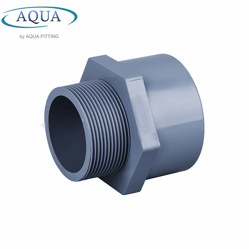 Plastic Pipe Fitting Cpvc Male Threaded Socket Adapter Coupling - Buy ...