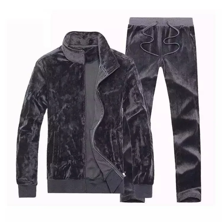 Custom Oem Best Fitting Jogging Tracksuit Men Two Piece Jacket Jogger ...