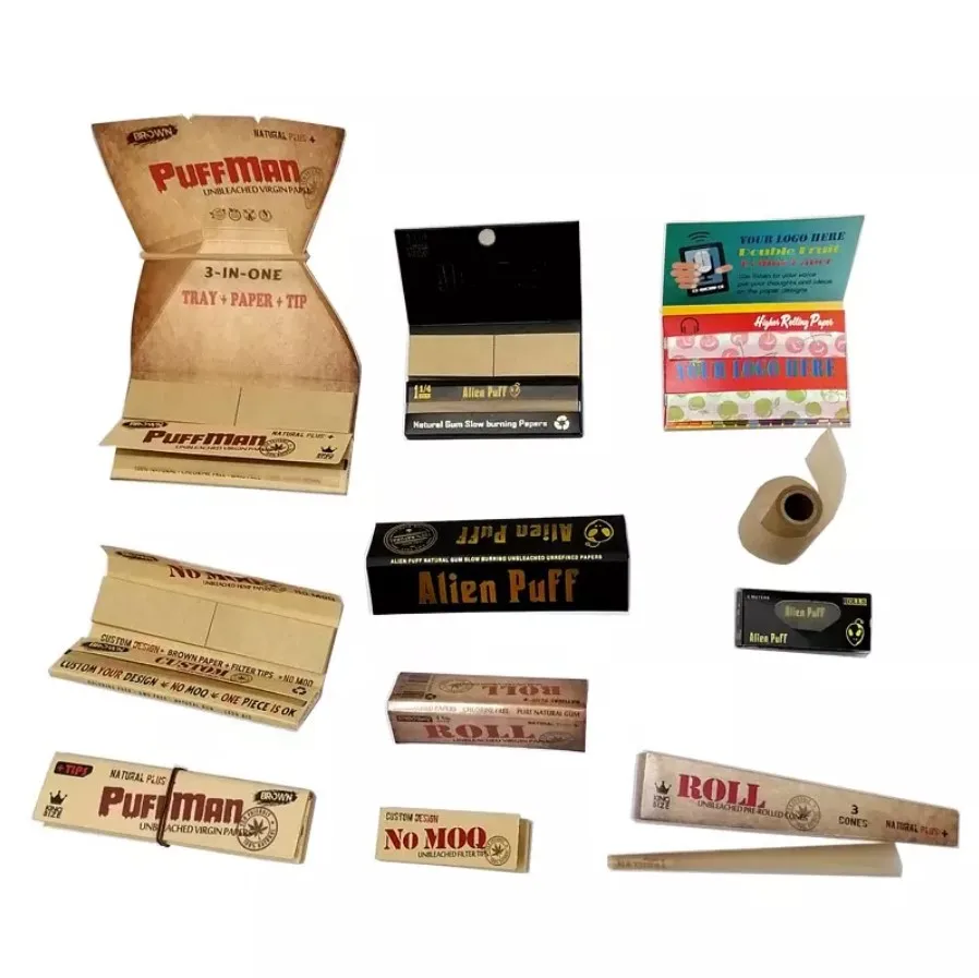 Top Quality Unbleached Bambu Rolling Papers For Smoking With Good ...