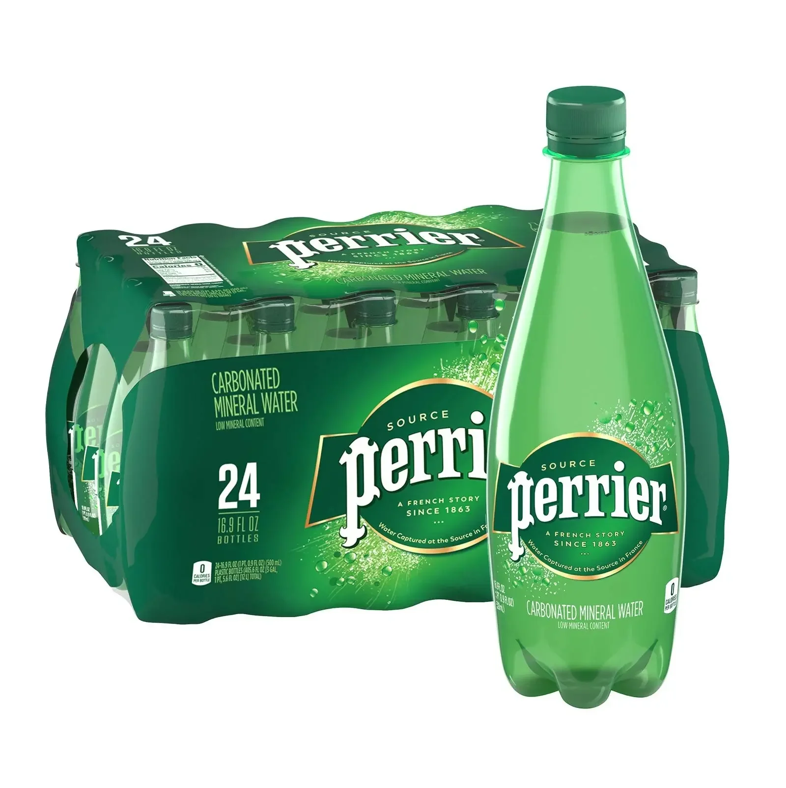 Perrier Sparkling Natural Mineral Water - 2023 Ventas Natural Pure ...