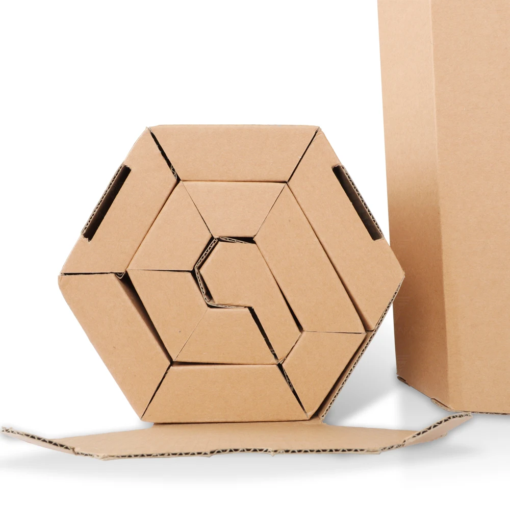Customizable Portable Round Folding Box for Clothing