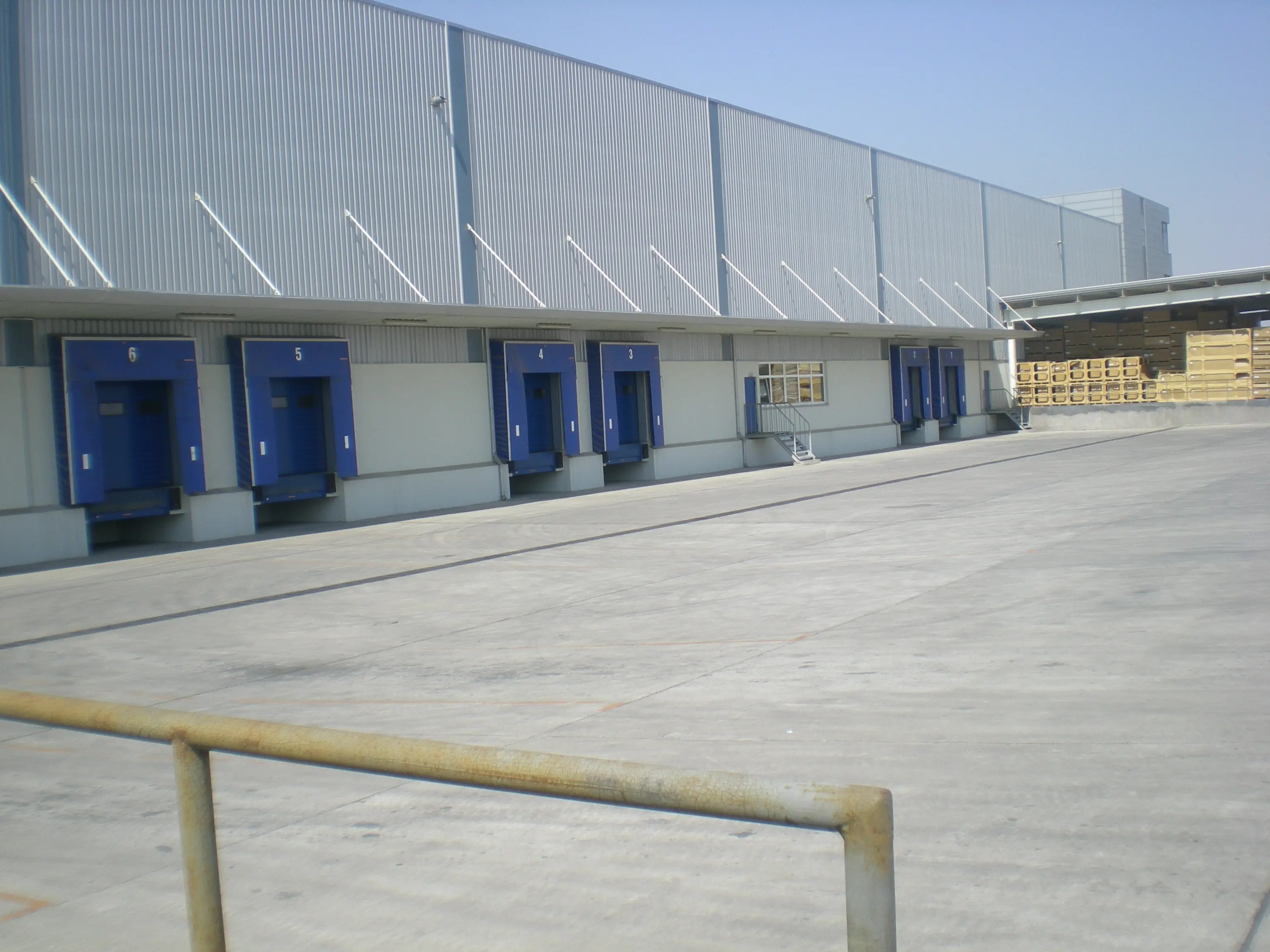 Factory Logistics Loading Unloading Platform Fixed Dock Leveler Steel ...