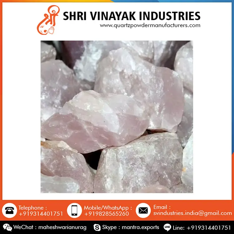 High Quality Raw Materials Quartz Lumps and Quartz Powder in Making ...