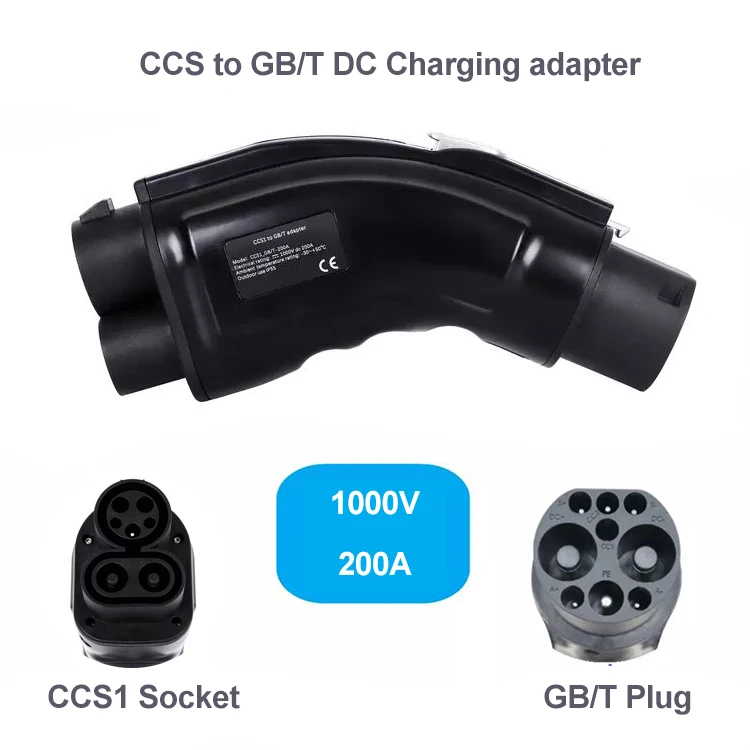 Adaptador De Carga Para Coche,Conector De Carga Ev Dc,Chdemostración Ccs1,Ccs2 A Gbt - Buy ...