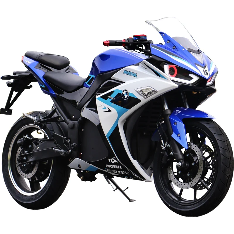 R3 3000W Electric Motorcycle Racing Motorcycles with 72v Voltage