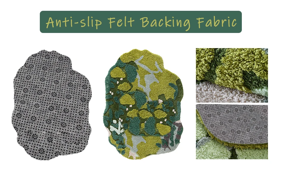 Tufting Cloth - Non-Slip Rug Backing Felt for Tufted Rugs