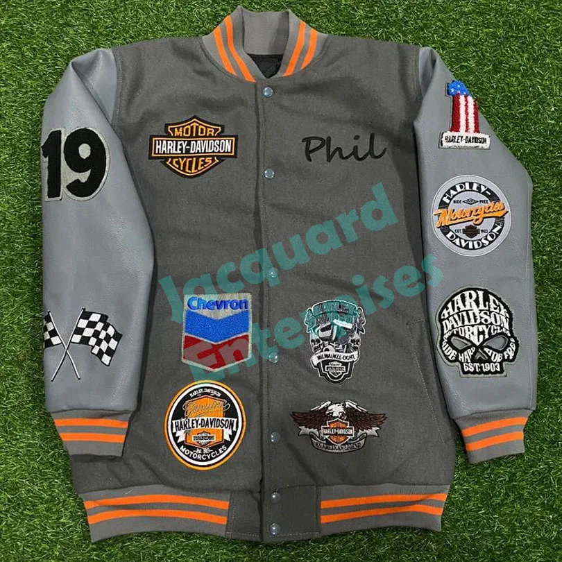 Professional Top Quality Leather Made Varsity Jacket Cheap Price ...