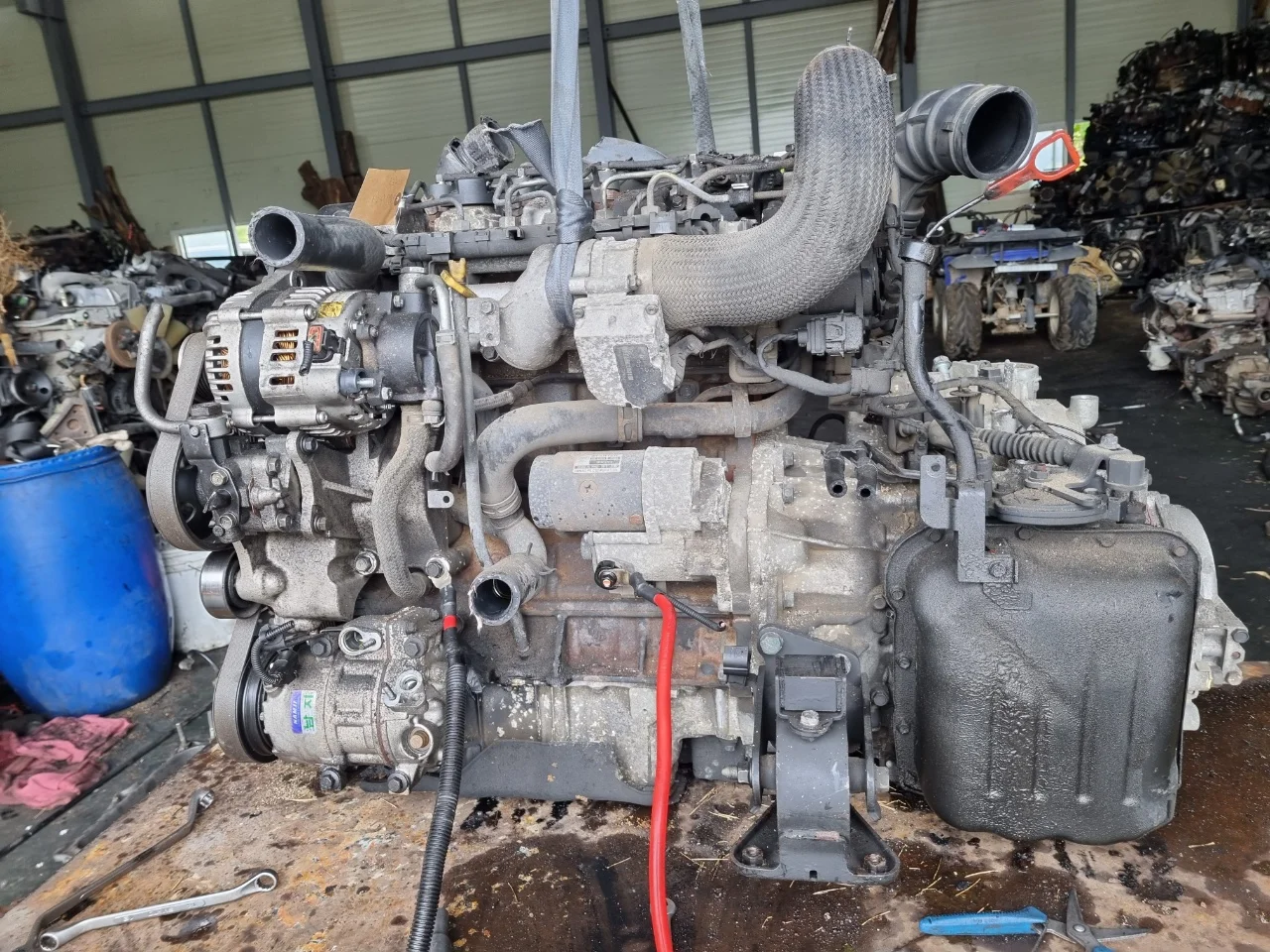 D4eb 2.2 Used Diesel Engine For Santafe Cm - Buy 2.2 Santafe Diesel Engine Hyundai 2.2 Diesel ...