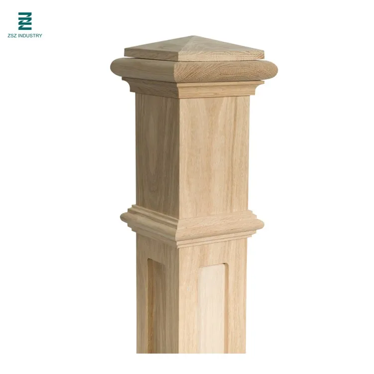 Red Oak Stair Balustrade Wood Railing Staircase Parts 4092 Series ...