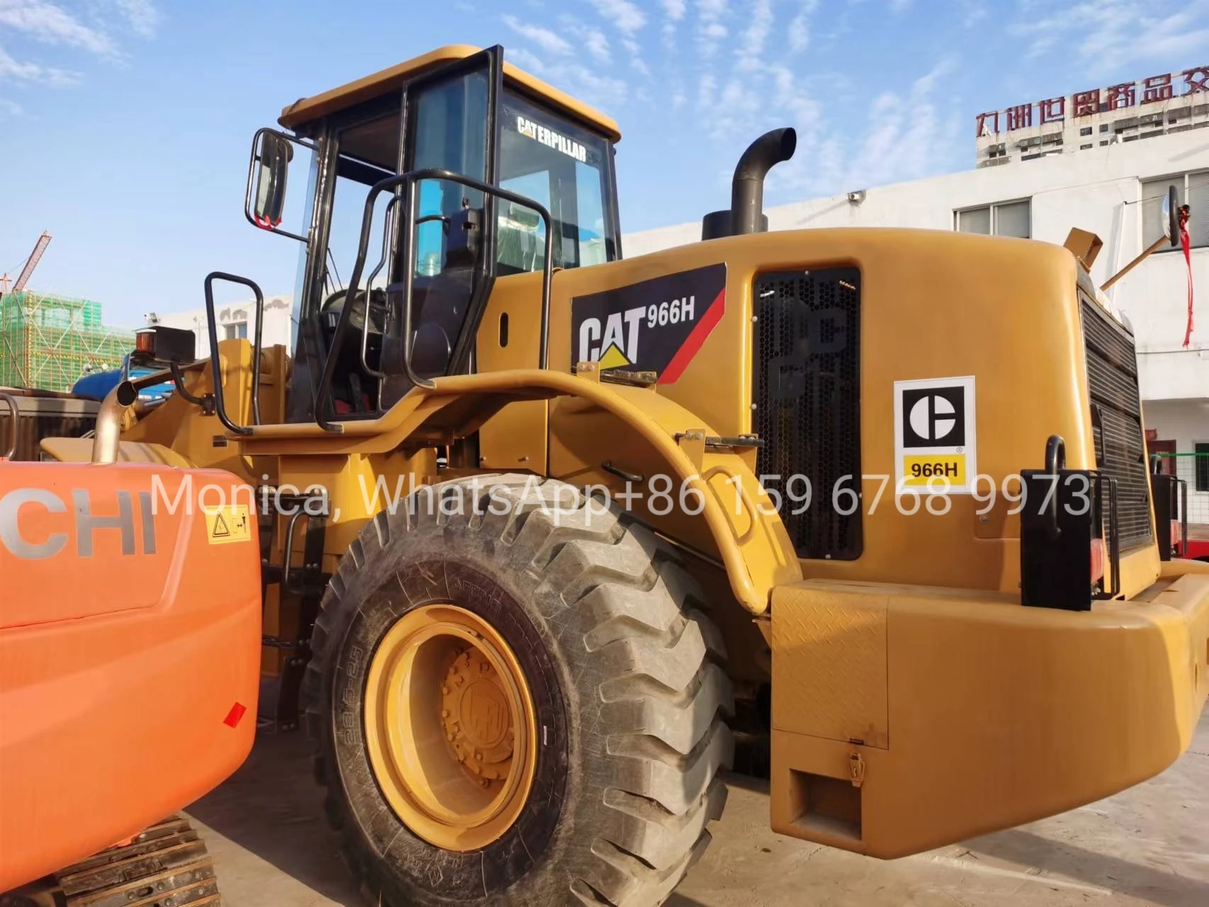 Original Japan Made Used 966h Wheel Loader With Low Price Used Front ...