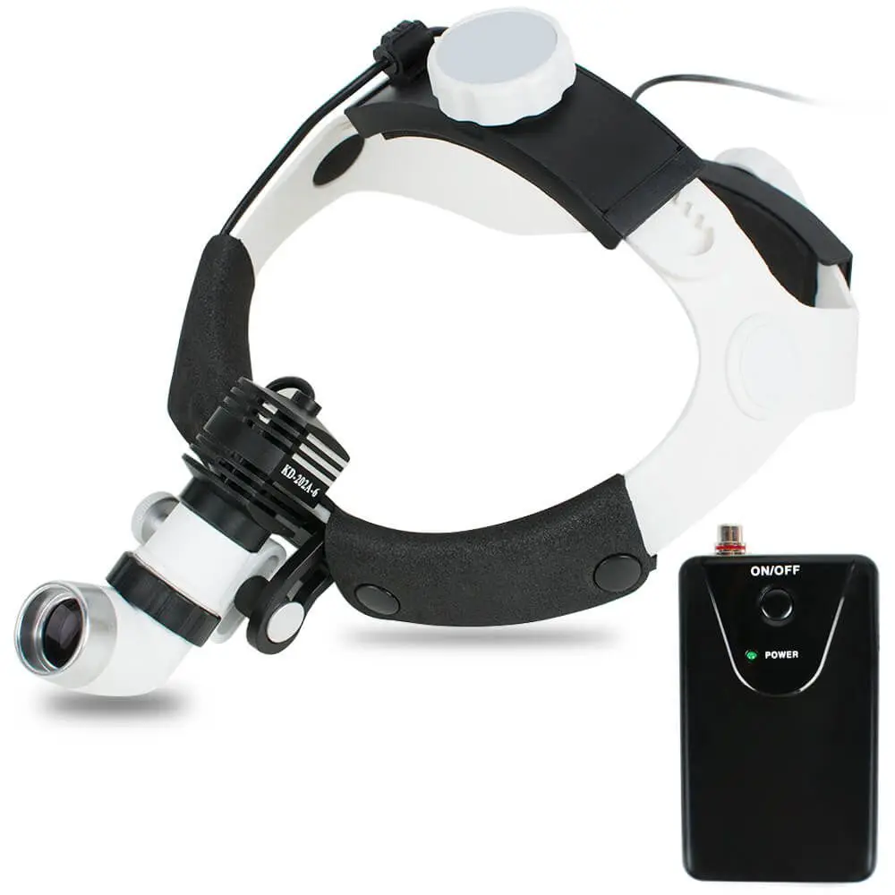 Dental Ent Surgical Examination Wireless 5w Led Headlight With Carry ...