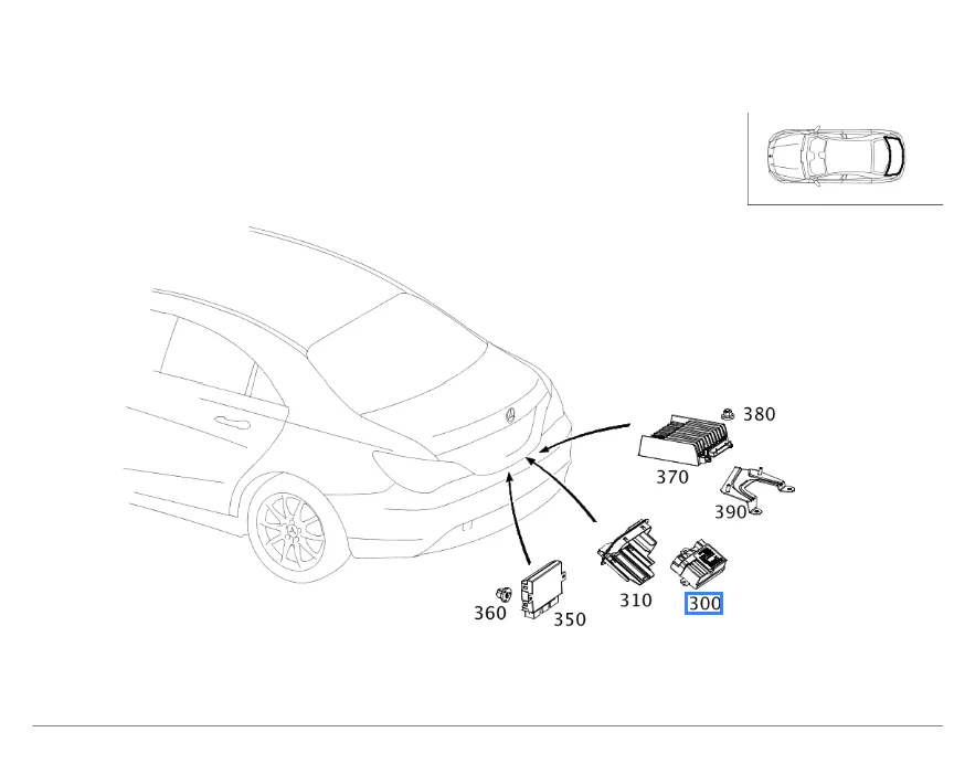 Fuel Pump Control Module 0009007306 for Mercedes-benz