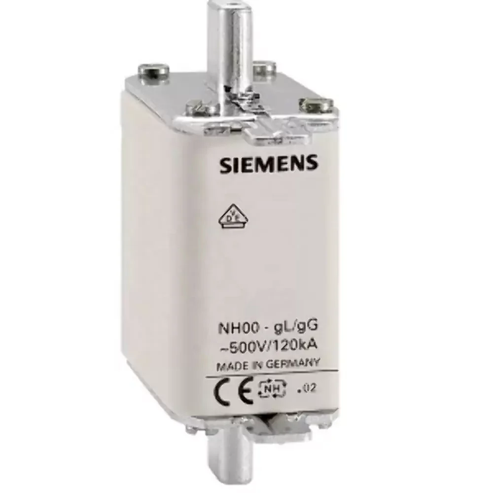 Siemens 3NA3820 LV Hrc Fuse Element NH000 3pcs. 50A LV HRC fuse element ...