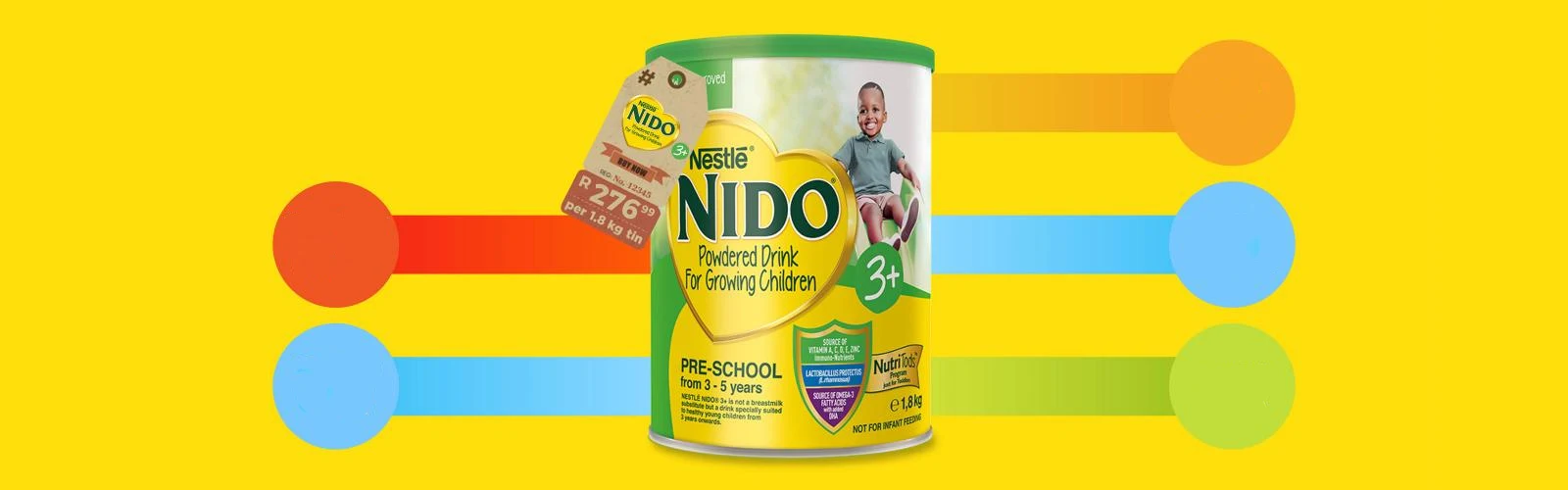 Nido Dry Whole Milk Powder,400g (pack Of 6) - Instant Full Cream Milk ...