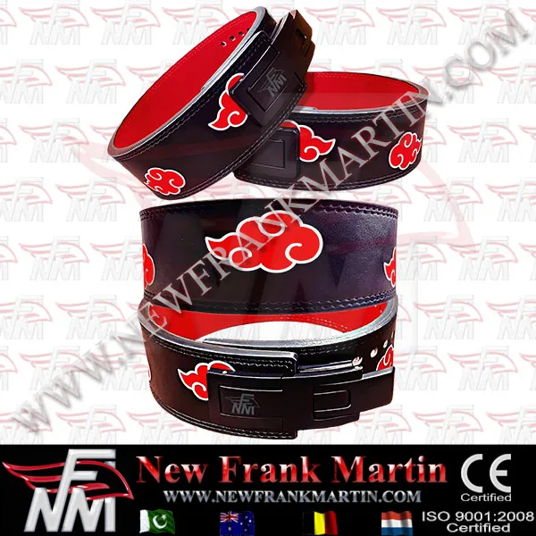 NFM Custom Logo Gym Training Powerlifting Belt with Anime Character ...