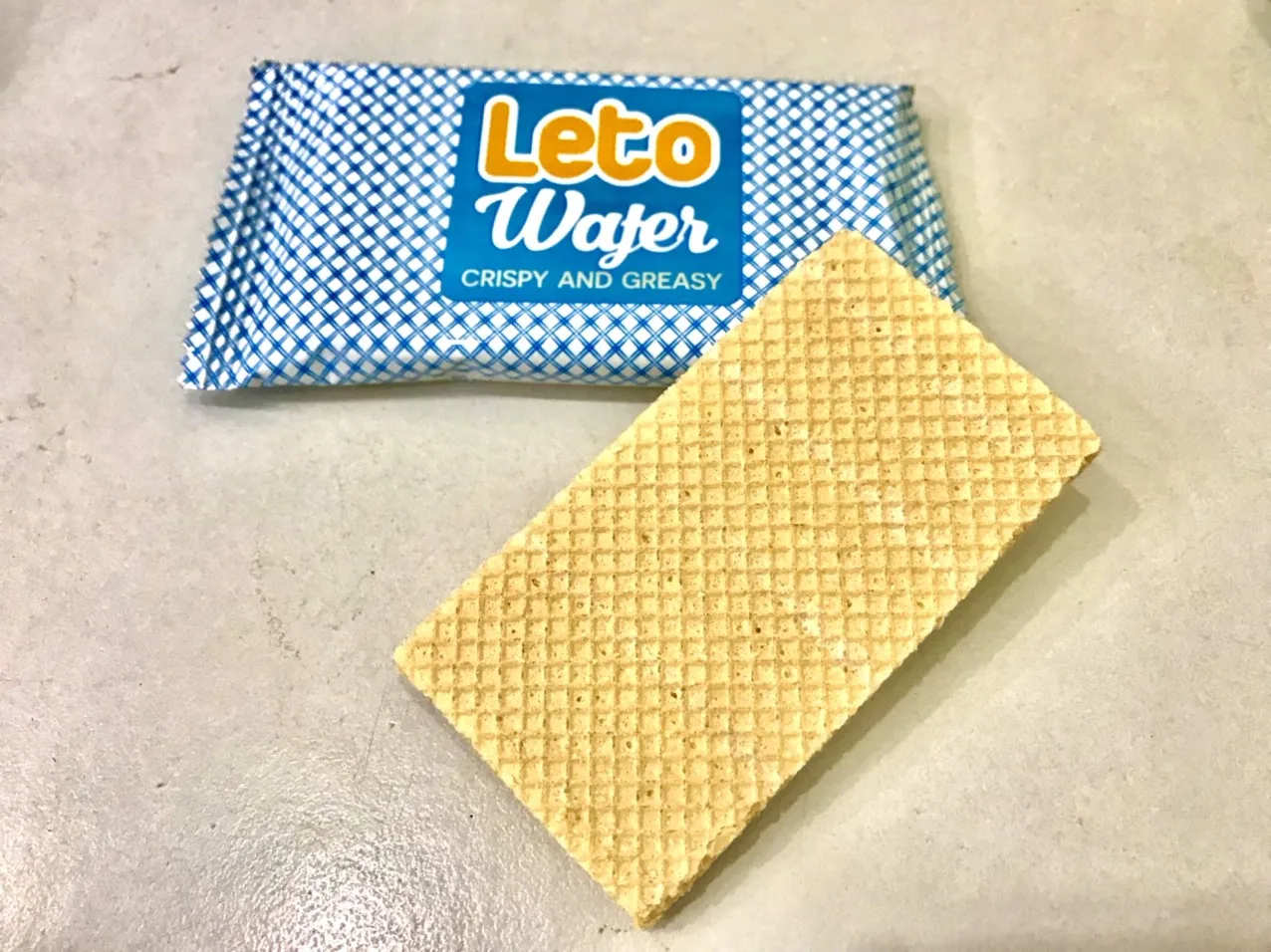 Leto Wafer Made From Flour,Butter,And Milk With The Main Ingredient ...