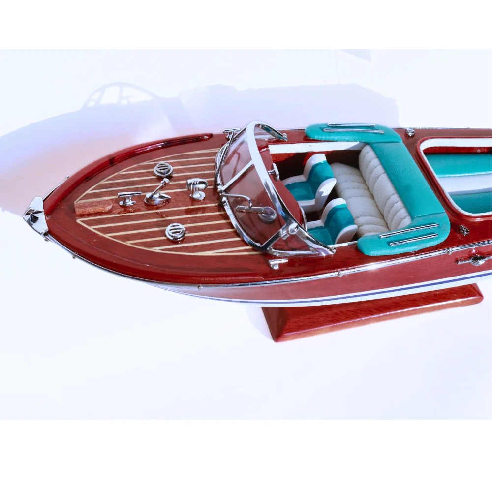 RIVA AQUARAMA SPEED BOAT MODEL - SMALL BOAT MODEL FOR HOME DECORATION ...