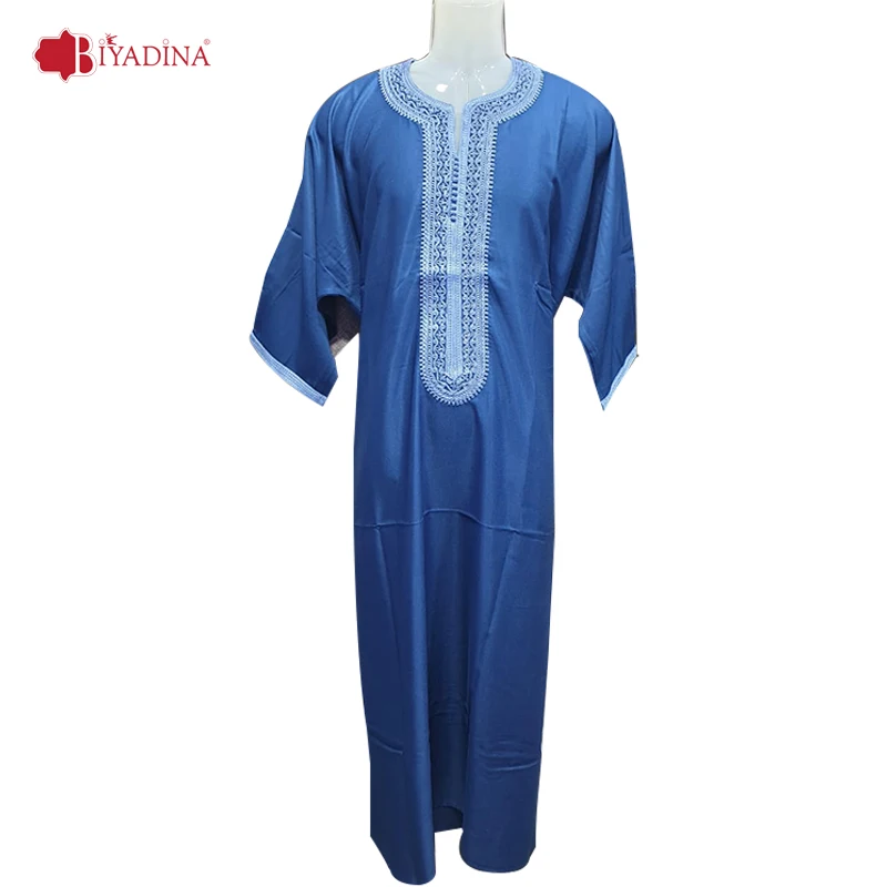 Moroccan Arab Thobes For Men,Islamic Thobe With Short Sleeves | New Men ...