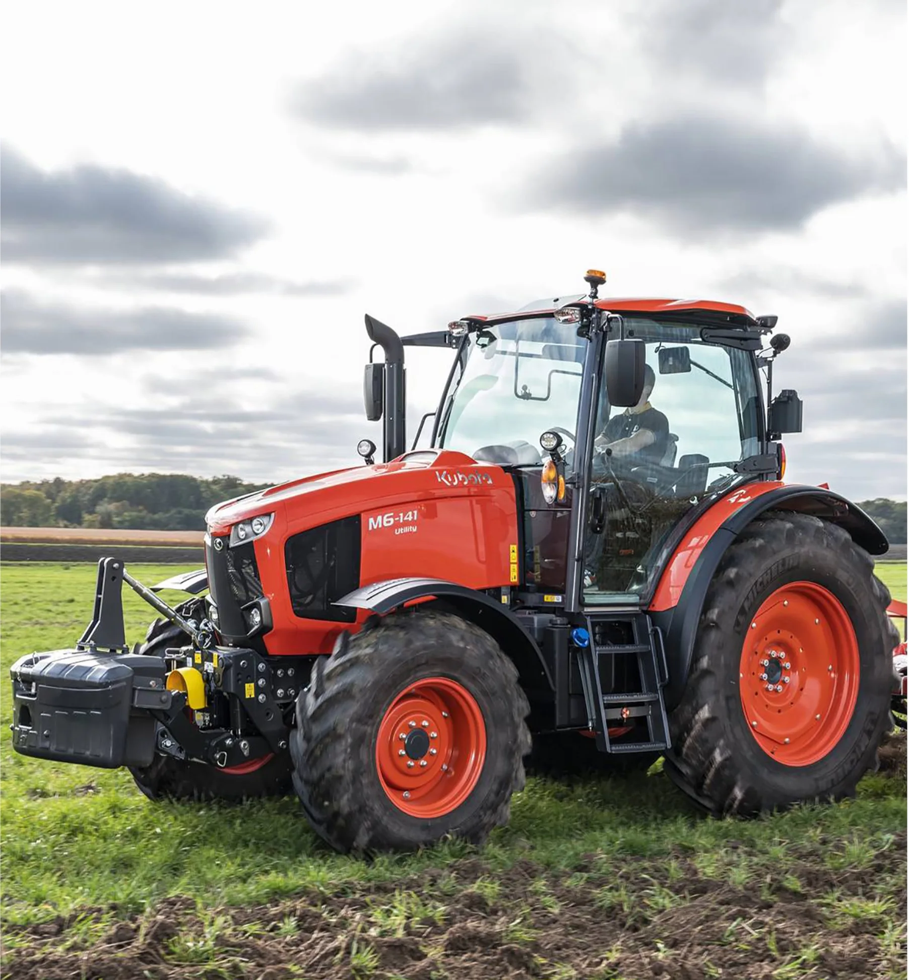 Good Deal Fairly Used Agricultural Machinery 2017 Kubota Tractors M6 ...