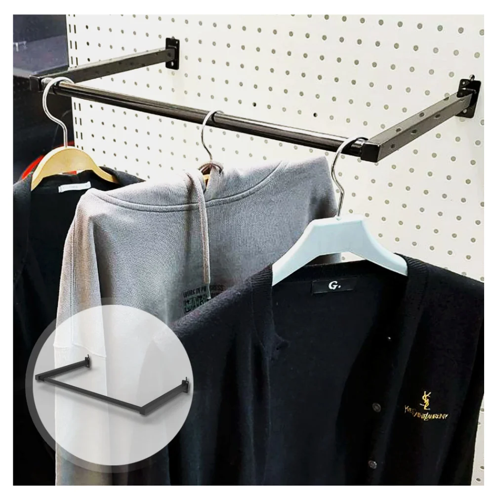 U-shaped Hang Rail For Retail Clothing Display - Buy Grade Clothing ...