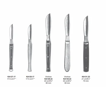 Professional Medical Autopsy Blade Set Technical Stainless Steel ...