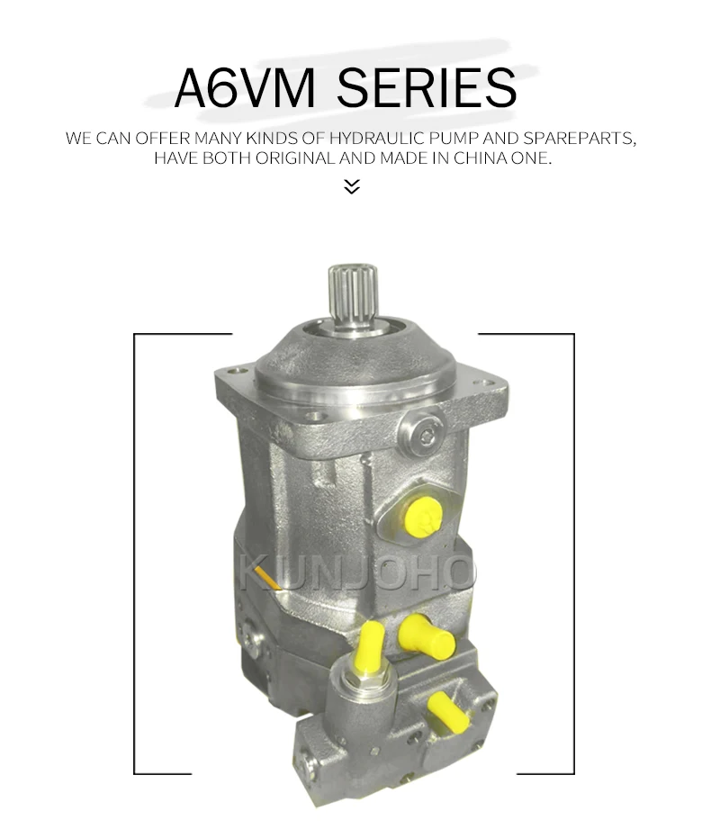 Rexroth A6VM Hydraulic Motor - 400 Bar, Axial Piston Variable Motor