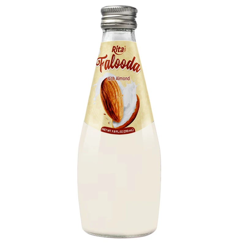 Healthy Fruit Drink - Falooda Milk Drink with Banana Flavor
