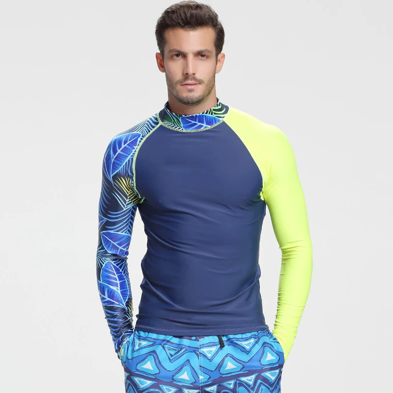 Customized Swimming Men's Rash Guard 220 Gsm World Best Quality ...