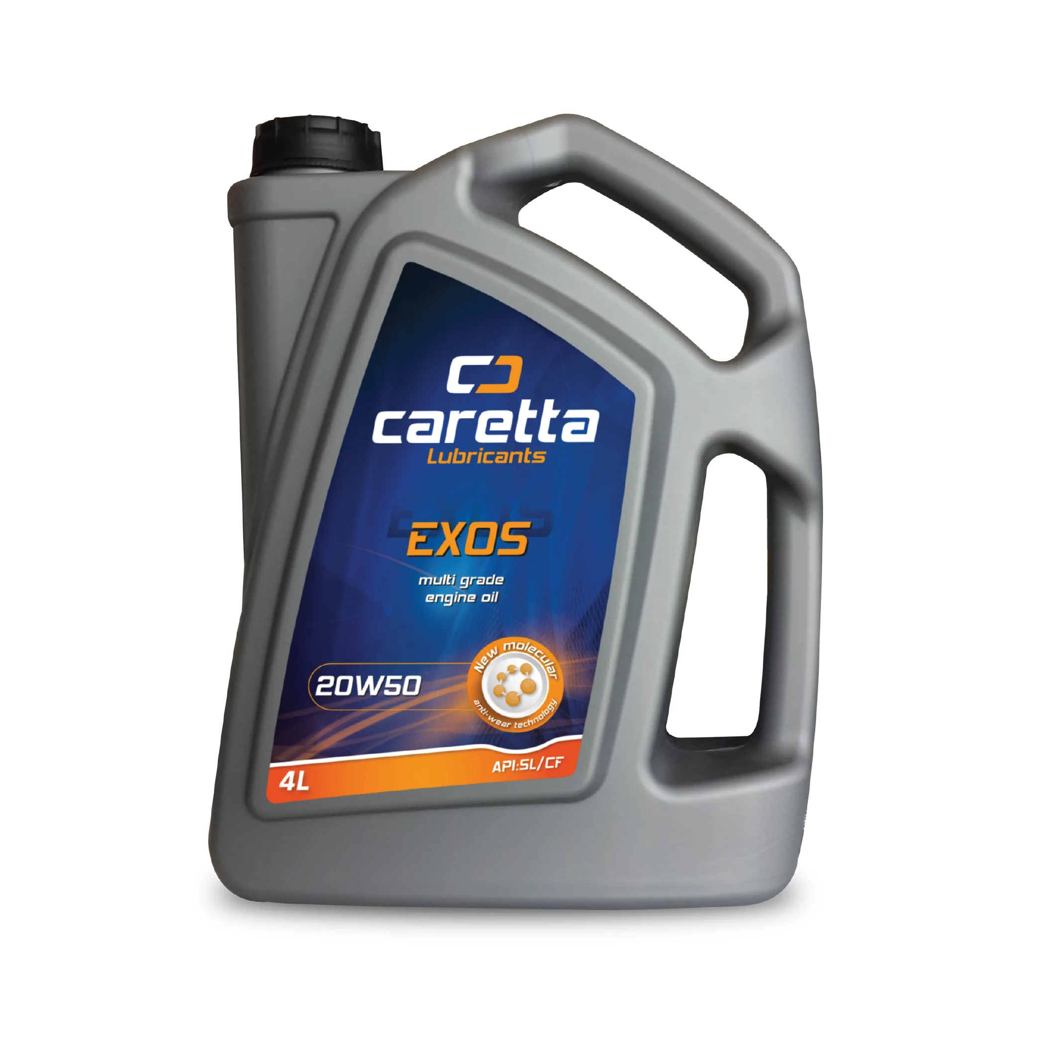CARETTA EXOS 20W50 Engine Oil - High Quality Synthetic Lubricant