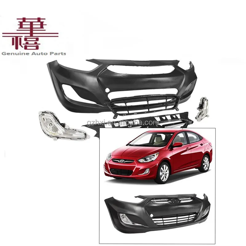 Huaxi Oem 86511-1r000 865111r000 Car Front Bumper For Accent 2012-2017 ...