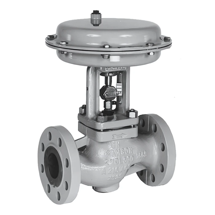 Samson Globe Valve 3241 Pneumatic Ansi Control Valve Din Throttling ...