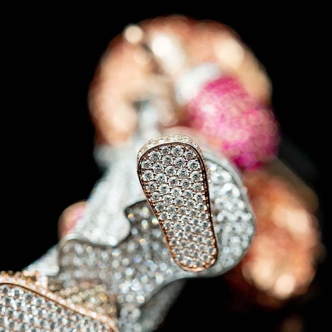 Goku 3d Cartoon Diamond Pendanthigh Quality Bling Hiphop Jewelry Custom ...