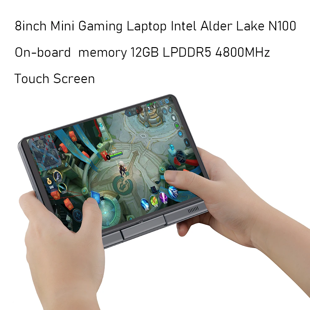 12th Gen Mini Gaming Laptop Intel Alder Lake N100 4 Core 8 Inch Touch ...