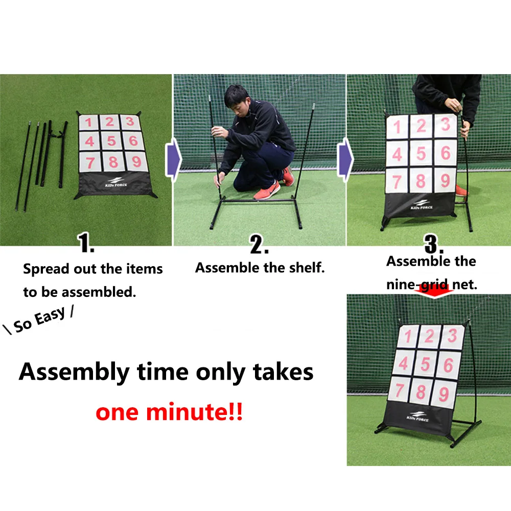 9 Grid 9 Hole Pitching Target Net - Buy Throwing Practice,Indoor And ...