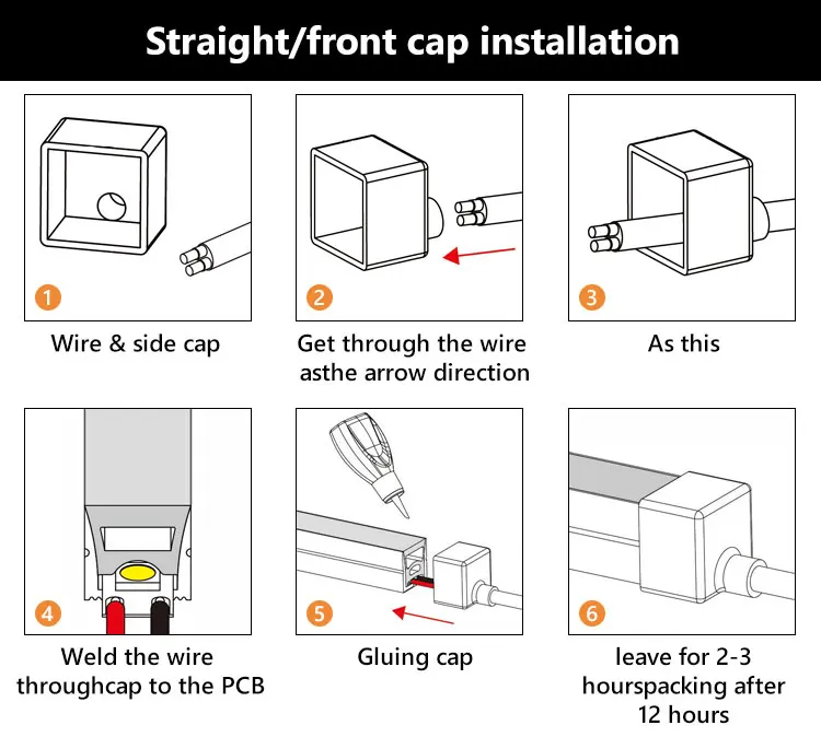 LED Neon Rope Strip 6*16mm - Flexible and Bright Lighting