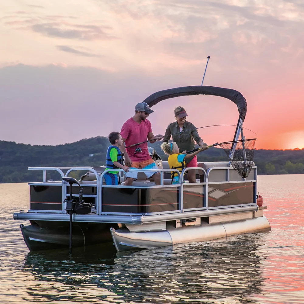 High-speed Large Space Storage Sports Pontoon Boat New Design Rowing ...