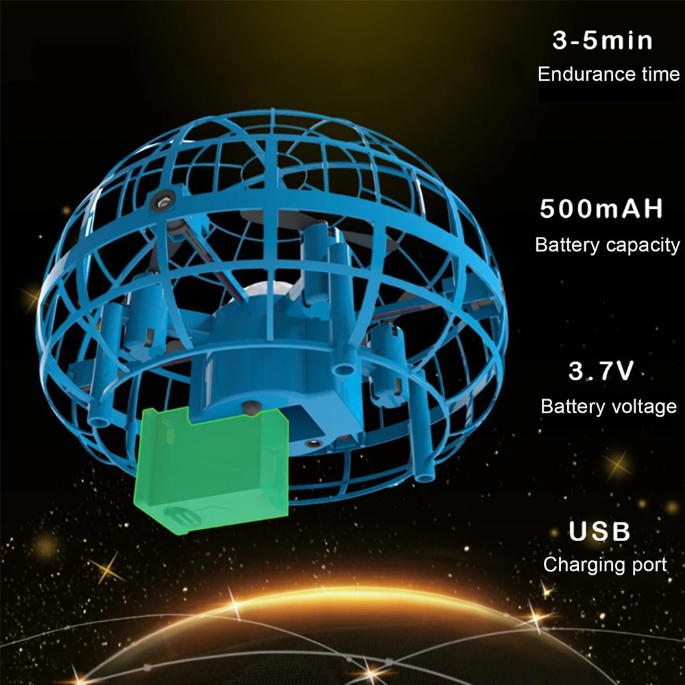 Hot 2022 Hot Fly Nova Pro Magic 360 Rotating Hover Mini Drone Led ...