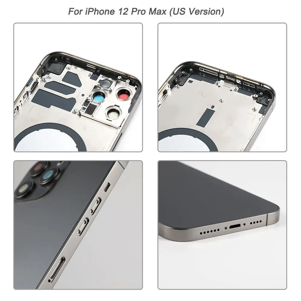 12 Pro Max Rear Housing - Durable Iphone Repair Solution