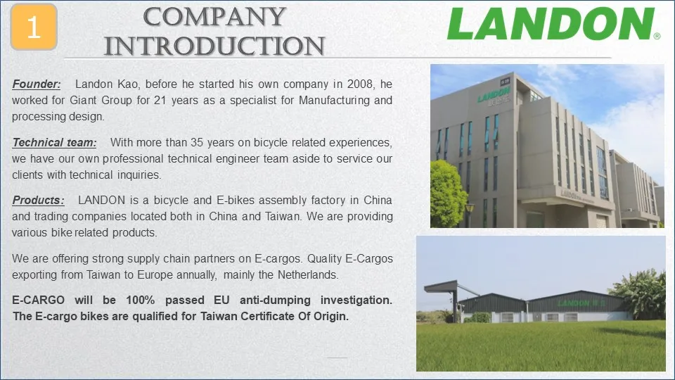 Landon Cargo Bike Made In Taiwan,China Front Load Best Cargo Bikes ...