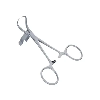 Customized Made Towel Clamps Straight Curved Surgical Forceps 13.5 With ...