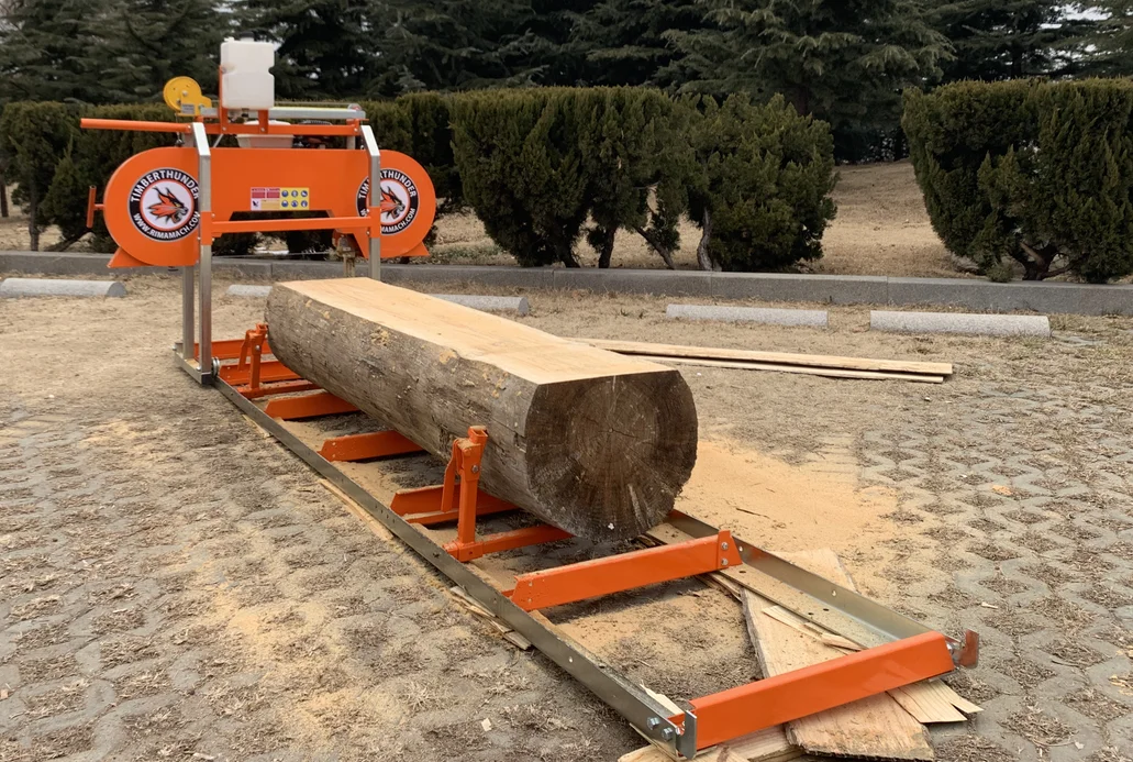 460mm 790mm Petrol Engine Mobile Sawmill China Portable Saw Mills ...