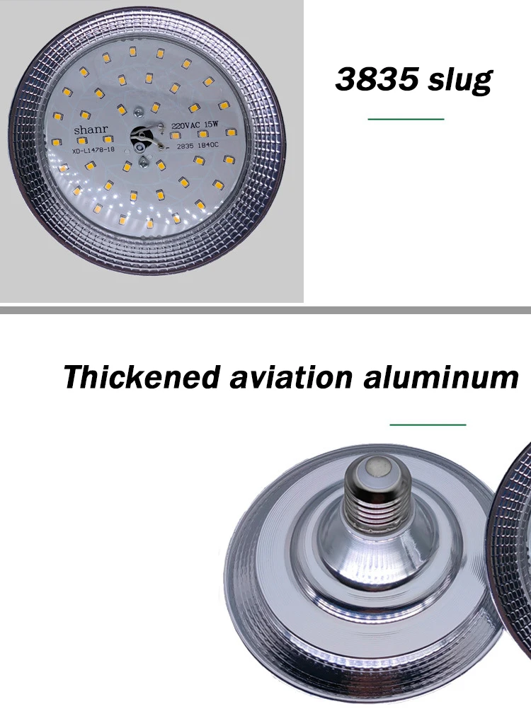 E26 E27 Ufo Flying Saucer Shape Indoor Greenhouse Full Spectrum ...