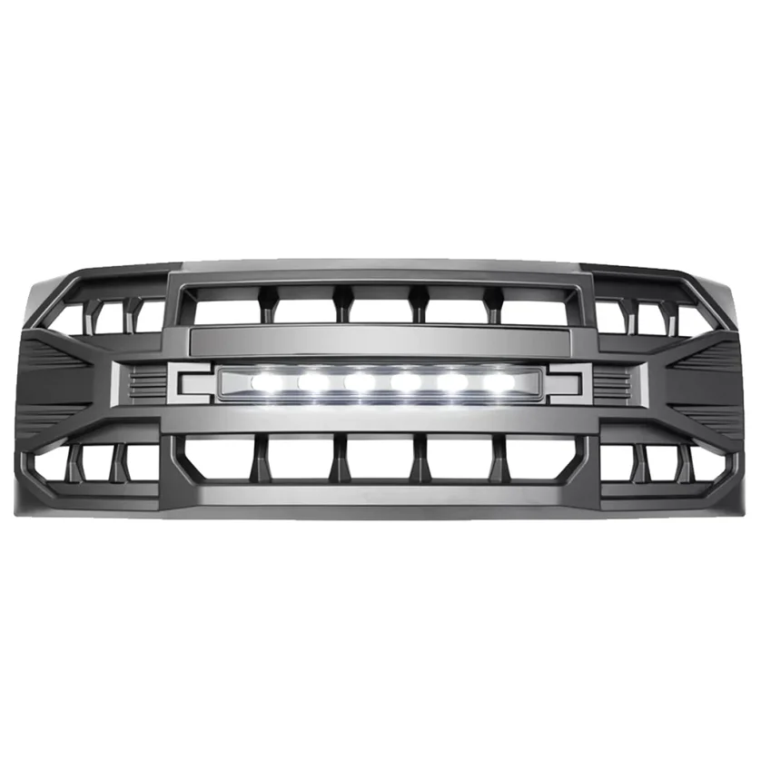Auto Parts Grille Black 2009 - 2014 Offroad 4x4 Pickup Car Exterior ...