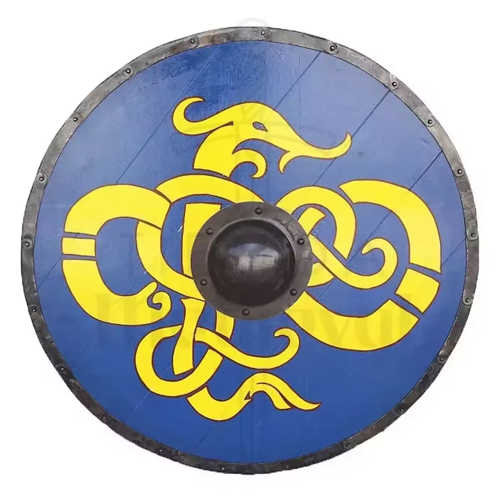 Historically Accurate Viking Shield With Individual Slats / Viking ...