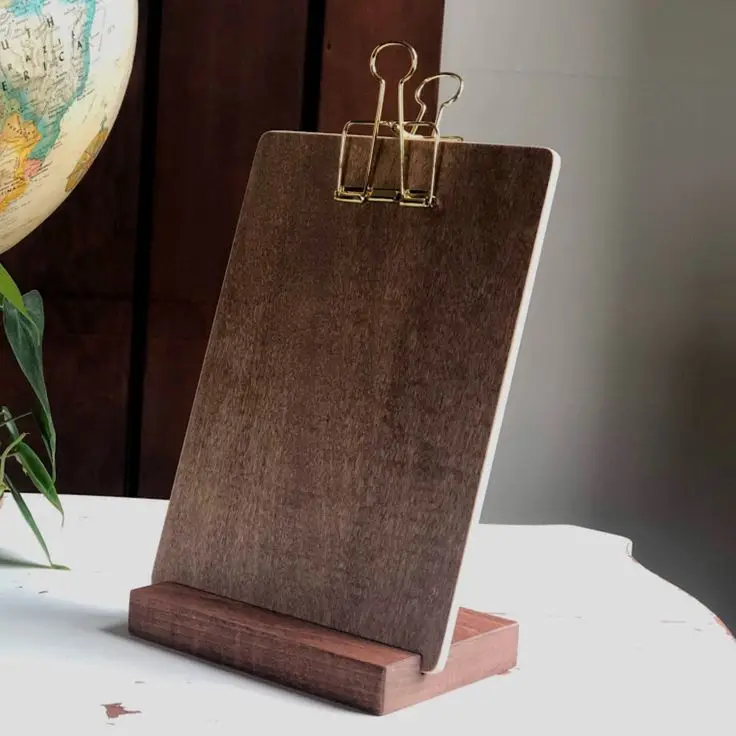 A4 Standing Clipboard Wooden for Wholesale - Customizable