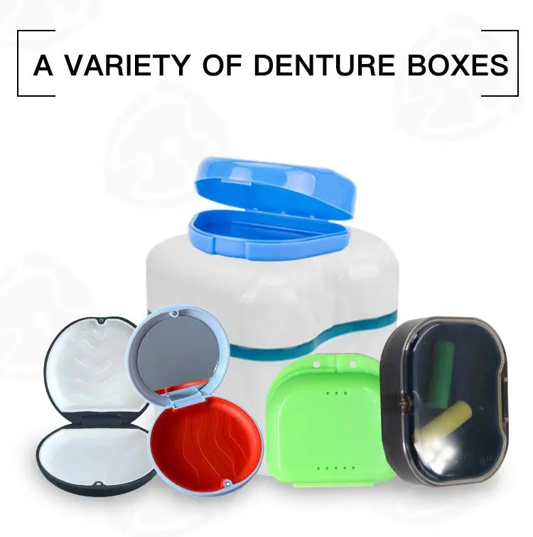 Orthodontic New Slim Thin Dental Round Aligner And Retainer Case With ...